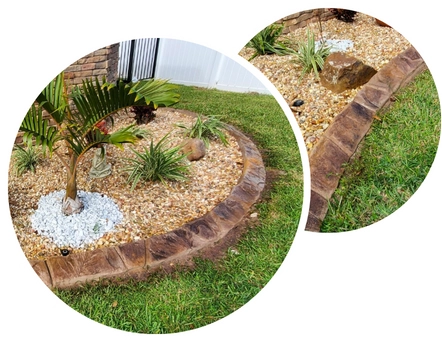 Concrete Landscape Edging, Curbing or Borders in Vero Beach, FL