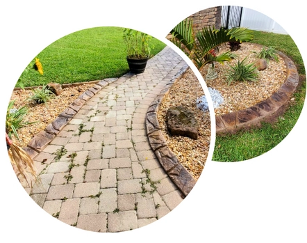 Concrete Landscape Edging, Curbing or Borders in Vero Beach, FL