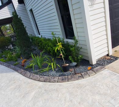 Concrete Landscape Curbing Company in Treasure Coast, Florida