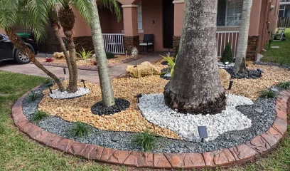 Concrete Landscape Edging, Curbing or Borders in Vero Beach, FL