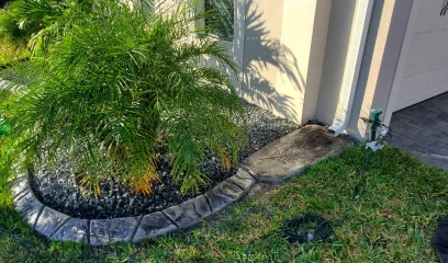 Concrete Landscape Edging, Curbing or Borders in Vero Beach, FL